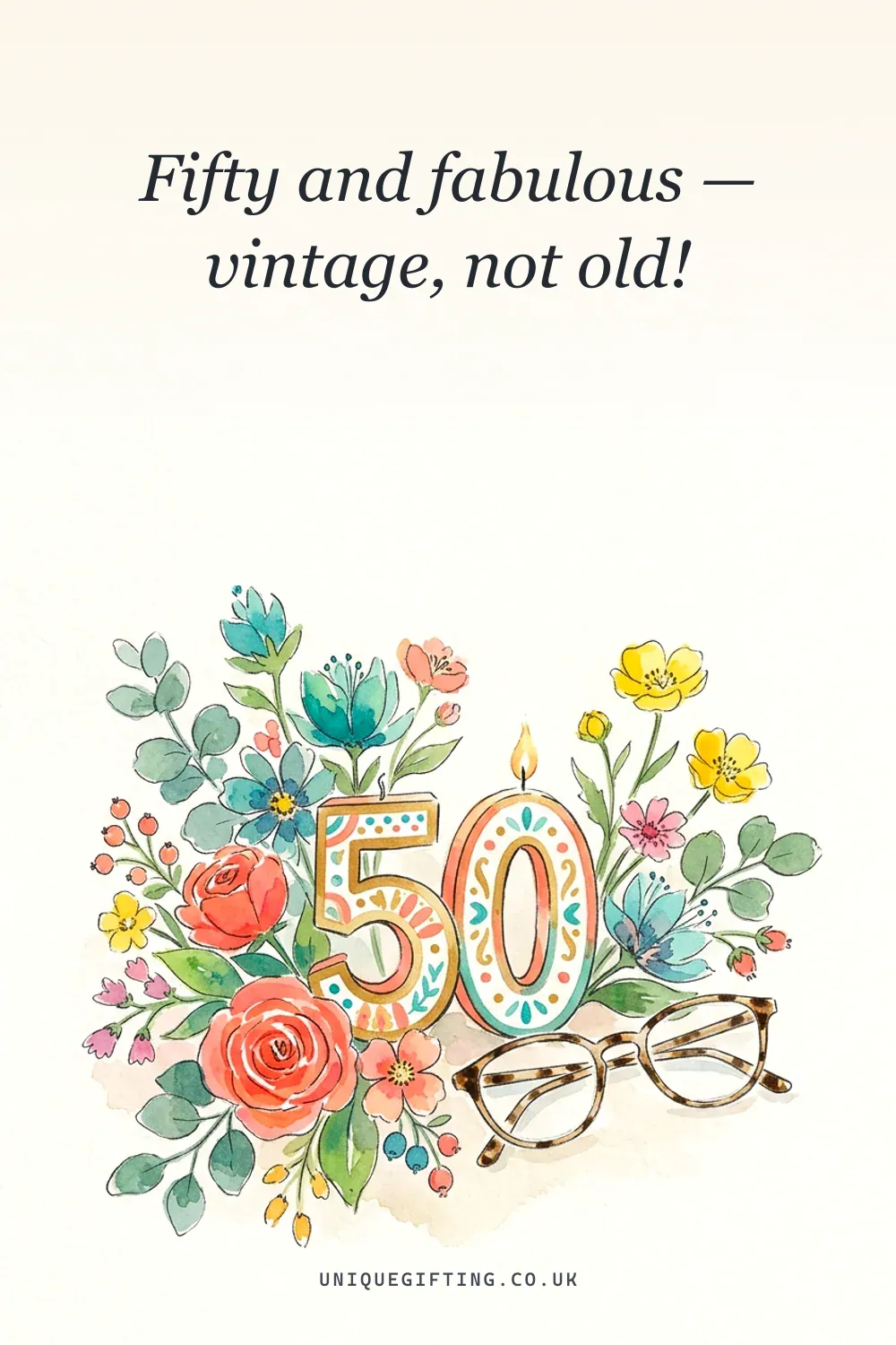 15 Funny 50th Birthday Poems to Read Aloud | Unique Gifting